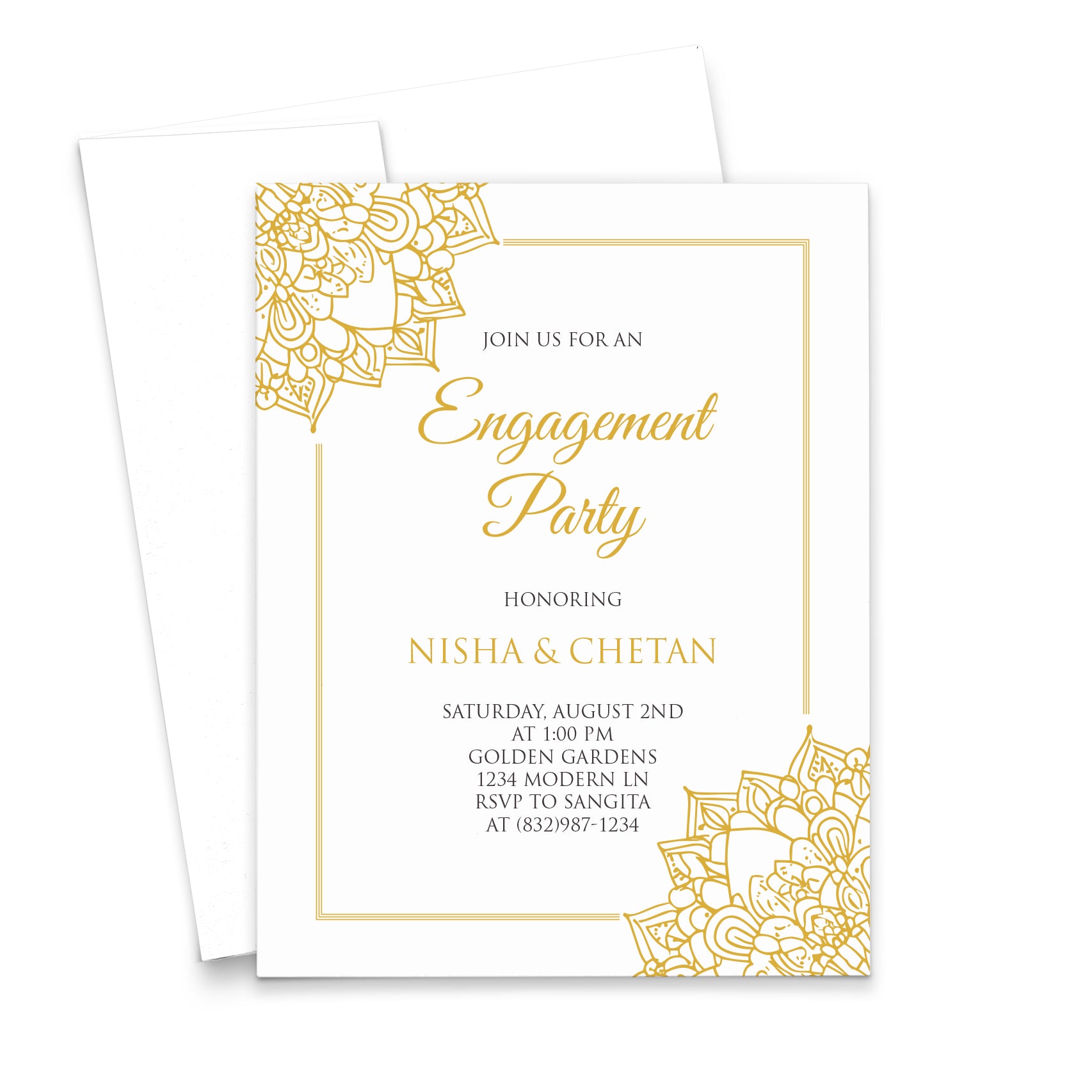 Engagement Party Invitation Borders Invitation Border Design