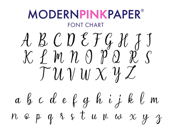 Classic Floral Personalized Notepads For Women - Modern Pink Paper