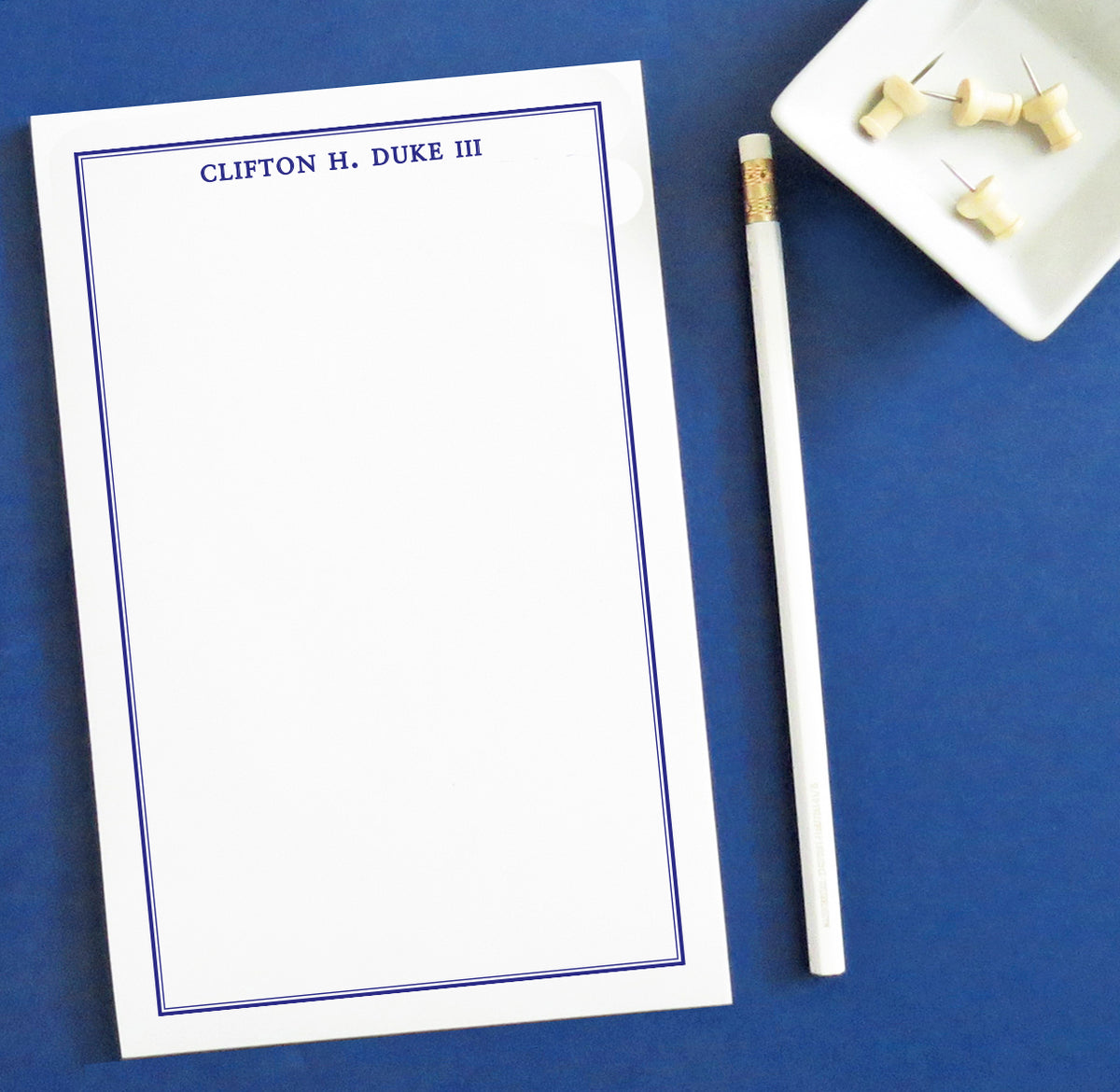 Typography Notepads - Modern Pink Paper