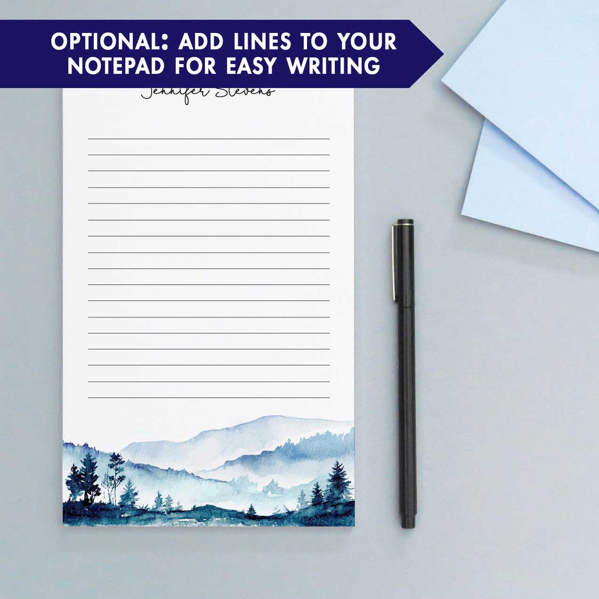 Personalized Papers - Modern Pink Paper